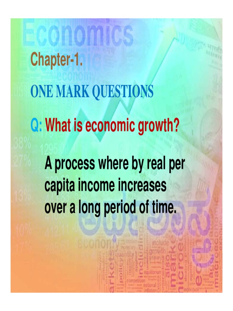 Chapter-1.: One Mark Questions One Mark Questions | PDF | Taxes ...