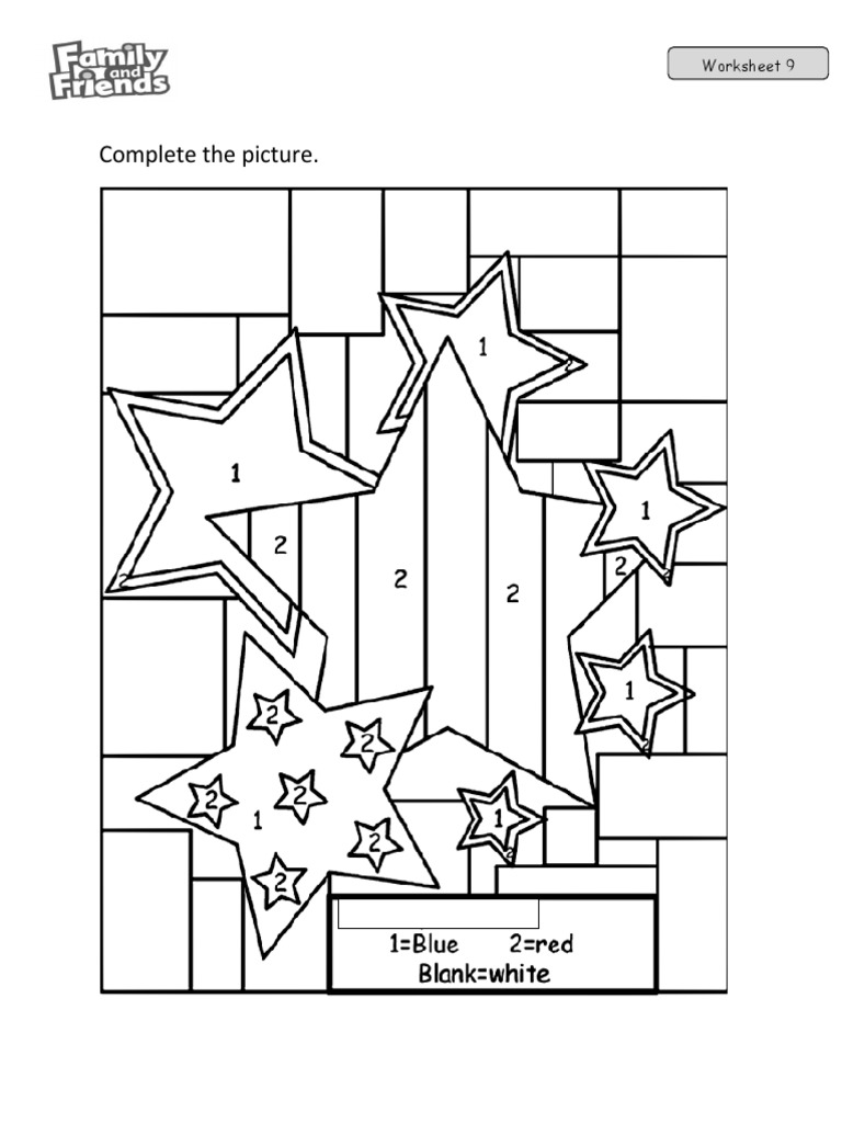 Complete the Picture Worksheet 9 | PDF