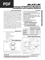 MAX9947ETE+ Marking Code AHF | PDF | Electronic Circuits | Amplifier