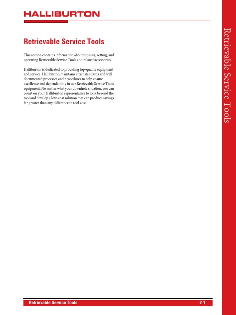 Storm Packer | PDF | Casing (Borehole) | Strength Of Materials