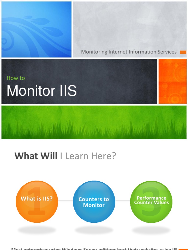 Monitor IIS: How To | PDF | Internet Information Services | Process ...