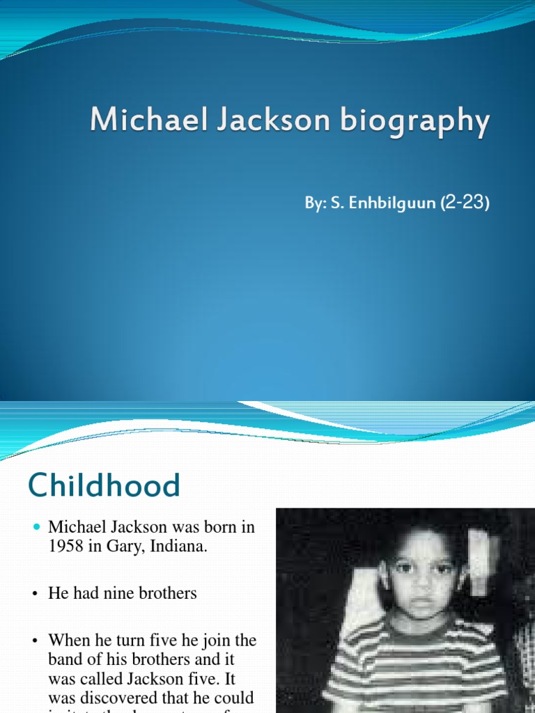Michael Jackson: A Brief Biography | PDF | Michael Jackson | Leisure