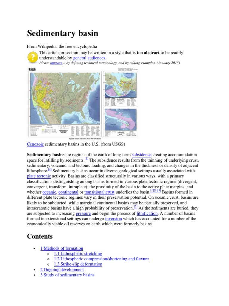 Sedimentary Basin | PDF