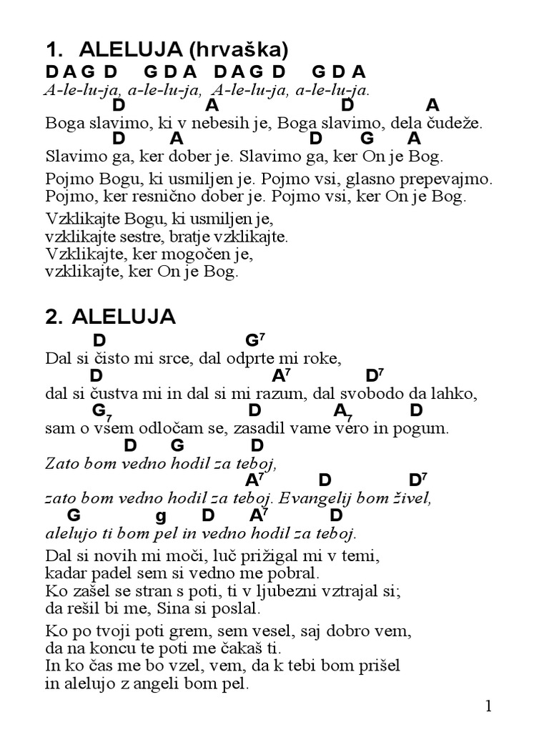 Asiska Pesmarica 2011 | PDF