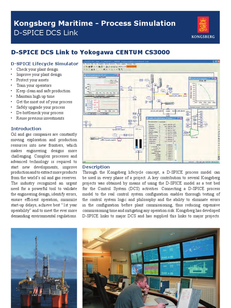 Kongsberg Maritime - Process Simulation D-SPICE DCS | Simulation ...