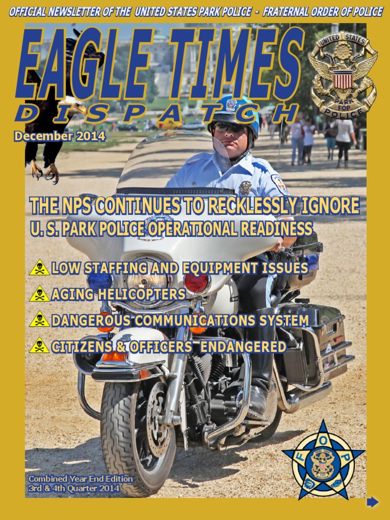 USPP FOP Eagle Times Dispatch | PDF | National Park Service | National Mall
