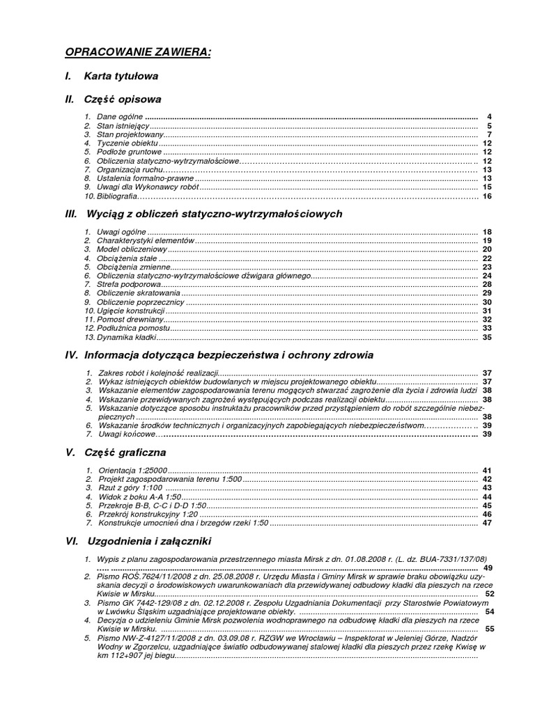 Opis Techniczny PB 1 | PDF