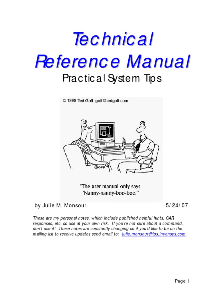 Practical System Tips | PDF | Booting | Command Line Interface