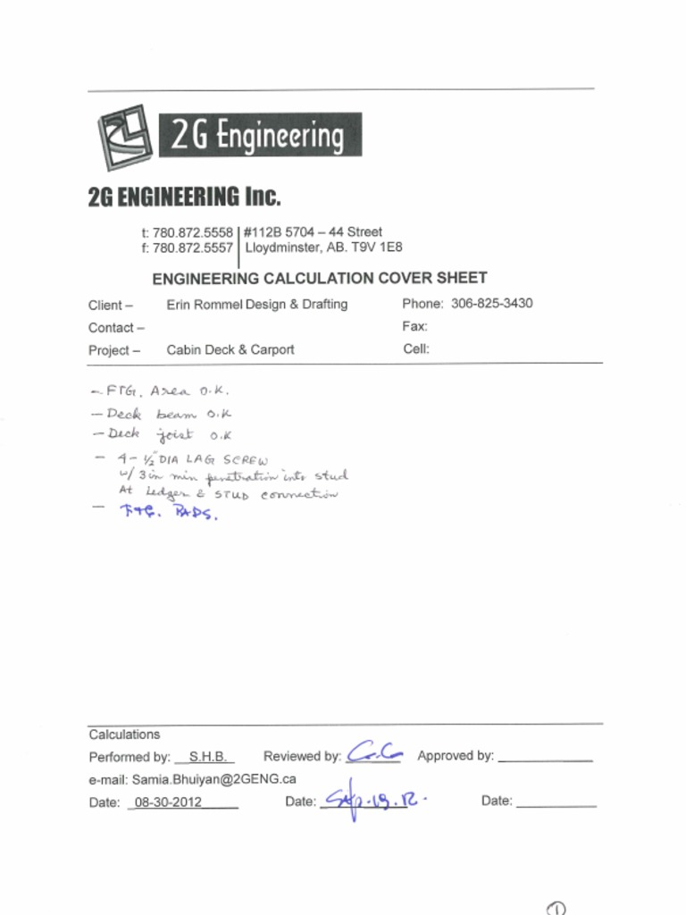 Design Calculation For Wood Structure | PDF