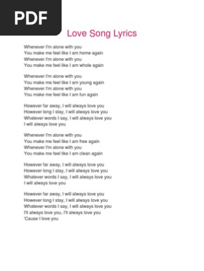 Adele Lovesong Lyrics