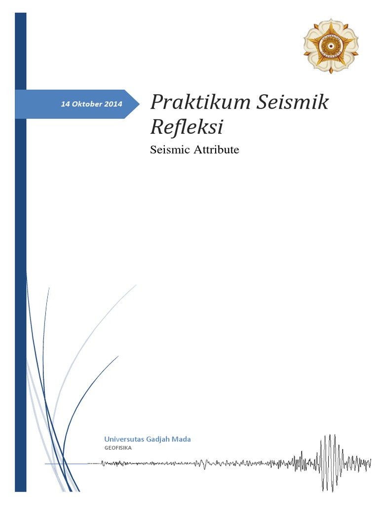 Atribut Seismik dalam Praktikum Refleksi | PDF