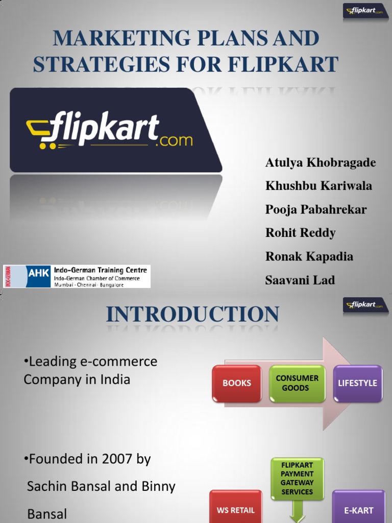 Marketing Strategy Of Flipkart | E Commerce | Retail