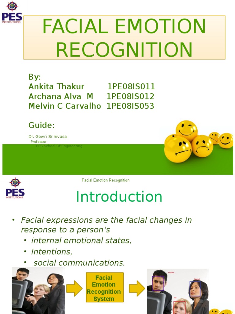 FACIAL EMOTION RECOGNITION | Facial Expression | Emotions