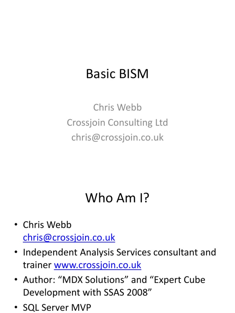 Build A Basic Tabular Model In Ssas Bism Pdf Sql Databases 0827