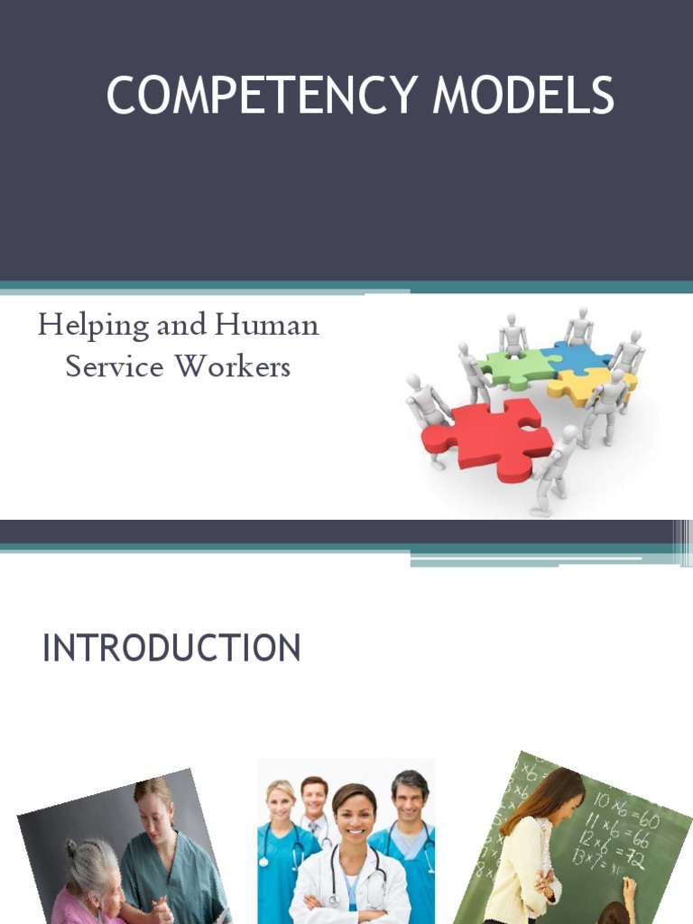 Competency Models: Helping and Human Service Workers | PDF
