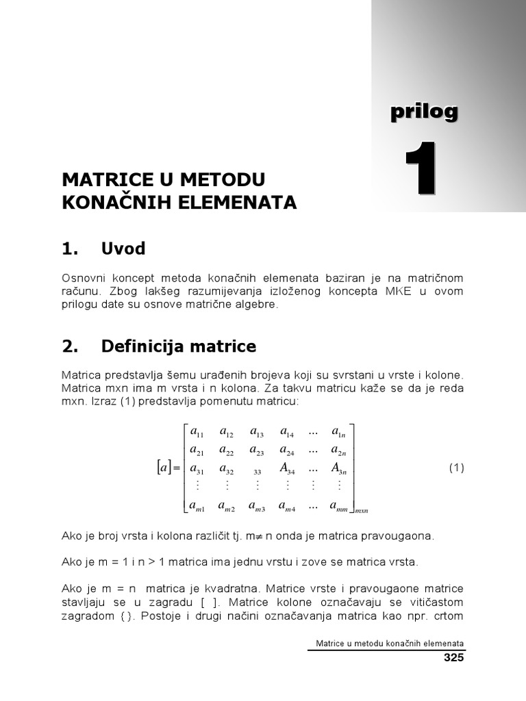 Matrice | PDF