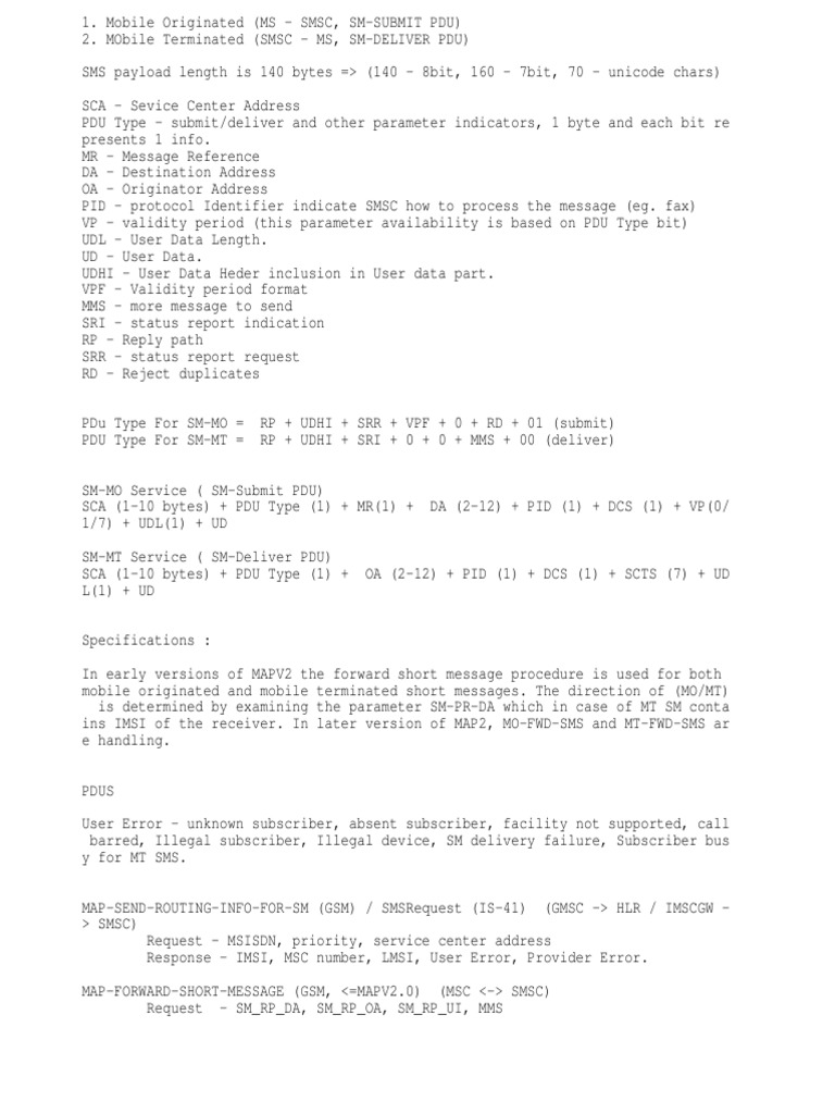 SMSC Call Flow | PDF | Short Message Service | Mobile Technology