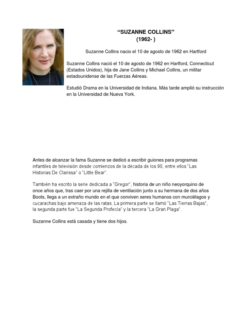 Suzanne Collins | PDF