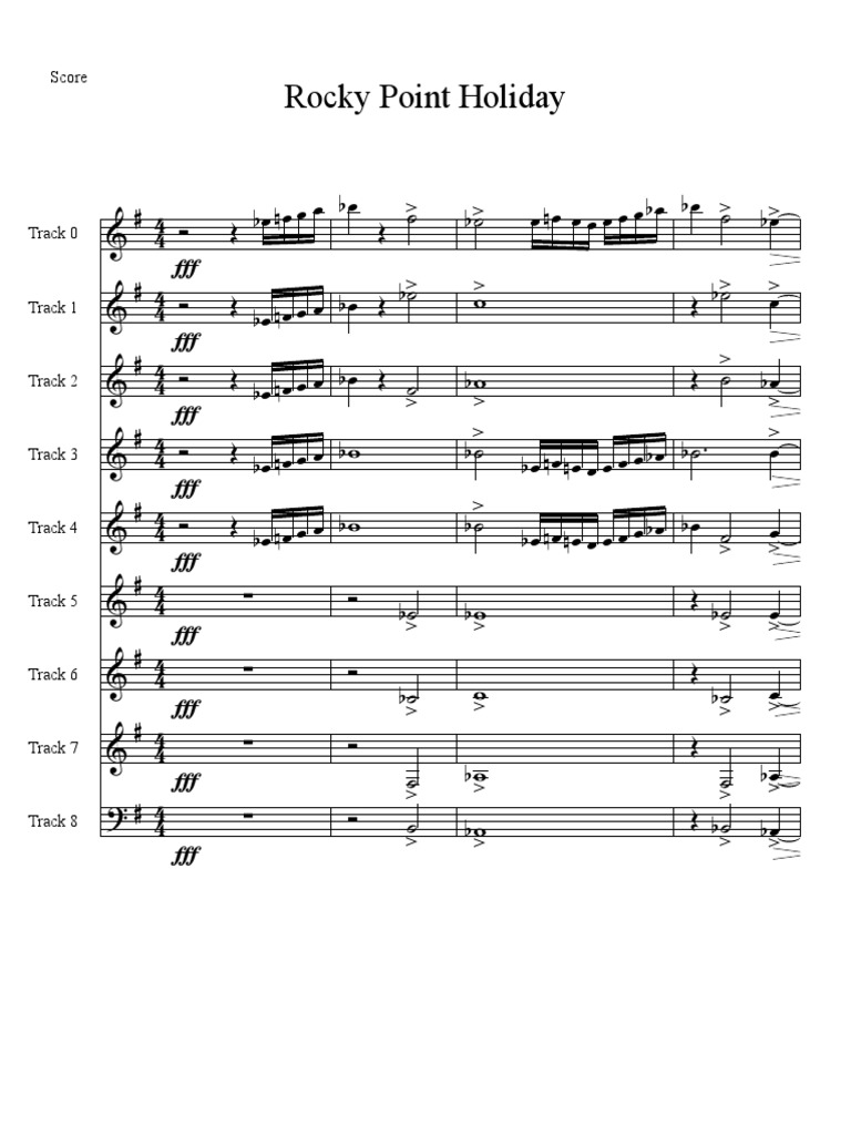 Rocky Point Holiday | PDF