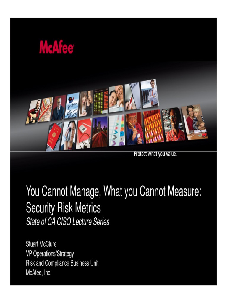 Security Metrics | PDF | Vulnerability (Computing) | Cyberwarfare