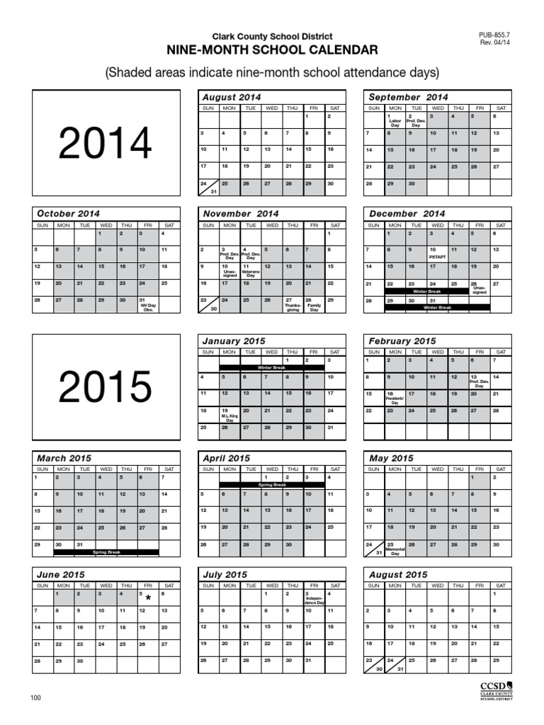School Calender | PDF