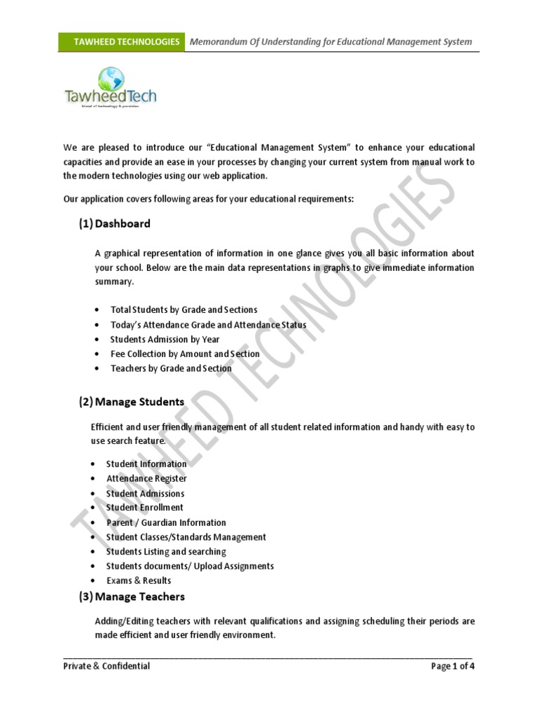 School Management System | PDF | Educational Technology | University ...