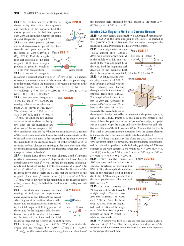 Physics II Problems | PDF | Electric Charge | Electron
