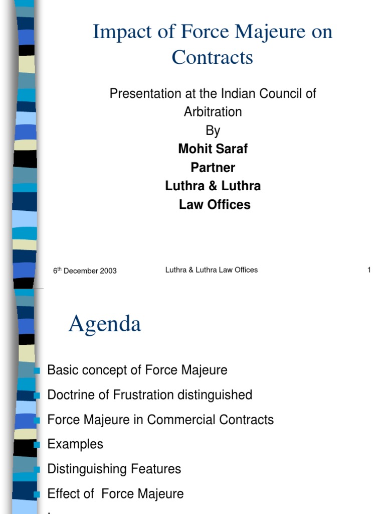 Force Majeure in Contracts Explained | PDF | Justice | Crime & Violence