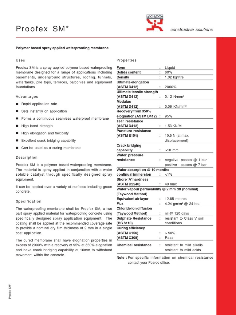 Proofex SM PDF | PDF | United Arab Emirates | Concrete