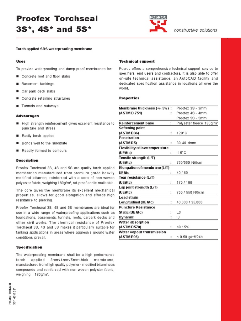 Proofex_Torchseal_3S_4S_5S.pdf | United Arab Emirates | Materials