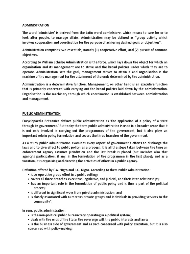 Intro To Public Administration | PDF | Public Administration | Policy
