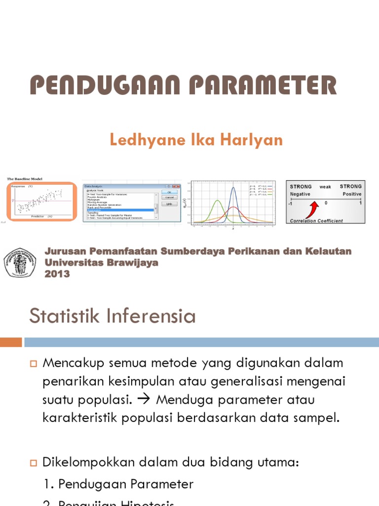Pendugaan Parameter | PDF