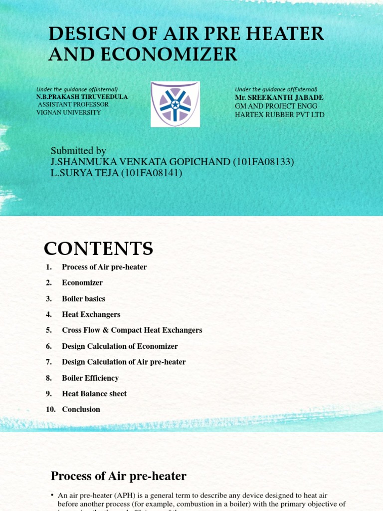 Aph PRESENTATION | PDF | Heat Exchanger | Boiler