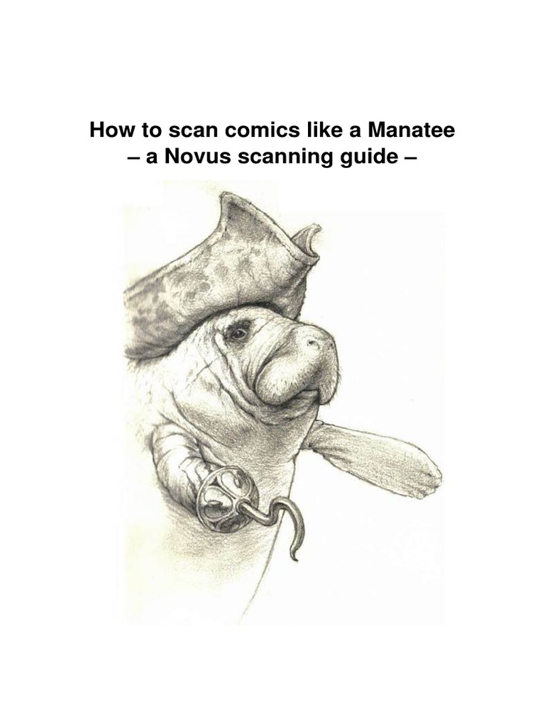 Comic Scanning and Editing Guide | PDF | Image Scanner | Magenta