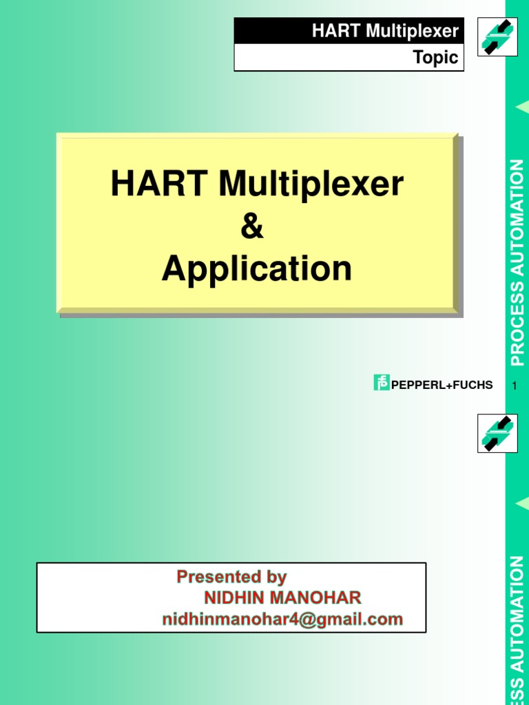 Hart Principle Application | PDF | Media Technology | Physical Layer ...