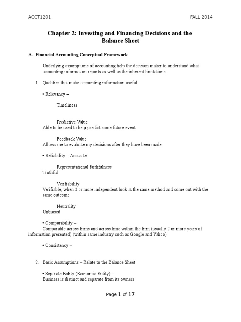 Accounting - Chapter 2 Outline | PDF | Debits And Credits | Equity ...