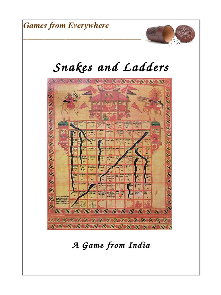 History and Rules of Snakes and Ladders | PDF | Sports & Recreation ...