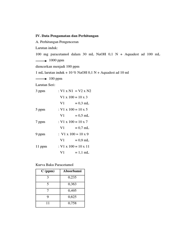 Data Pengamatan Rev | PDF