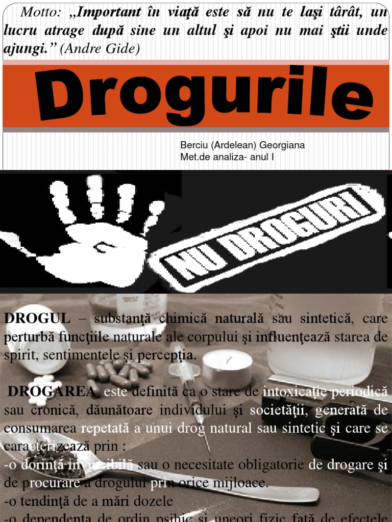 DROGURILE | PDF