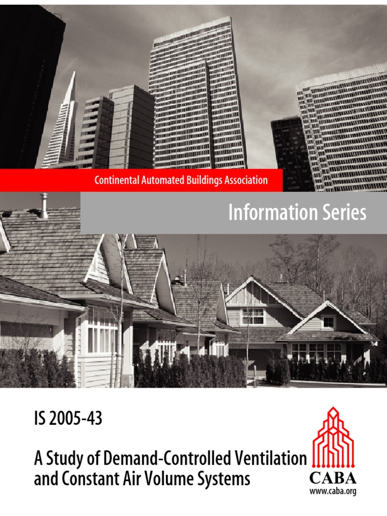 A Study of Demand-Controlled Ventilation | PDF | Ventilation ...