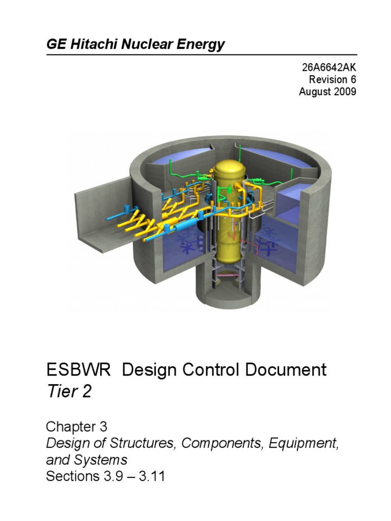 ESBWR Design Control Document | PDF | Structural Load | Normal Mode
