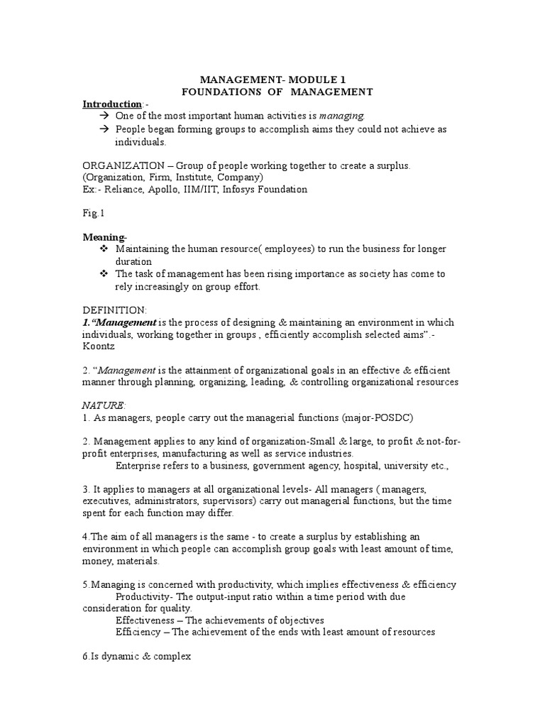 Module 1 MBP | Download Free PDF | System | Leadership