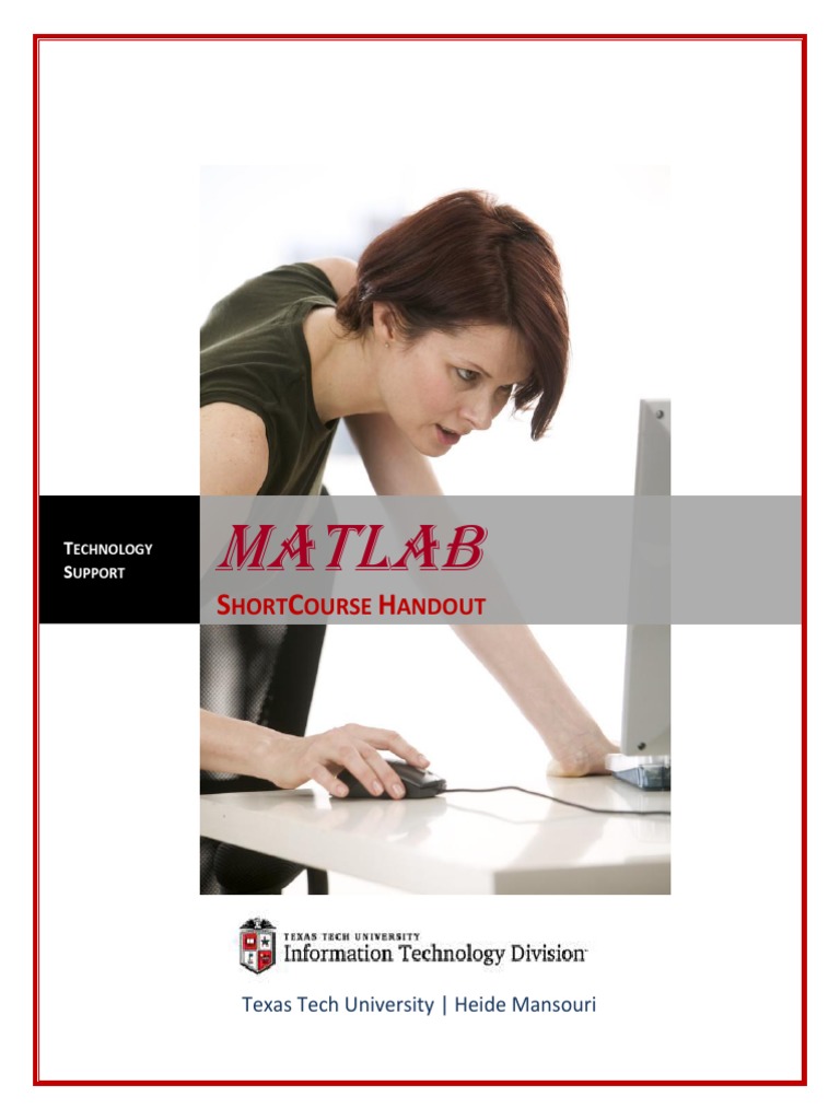 MatLab PDF | PDF | Matlab | Matrix (Mathematics)