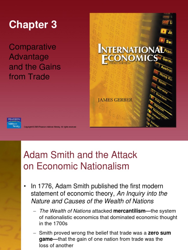 Comparative Advantage and The Gains From Trade | PDF | Comparative ...