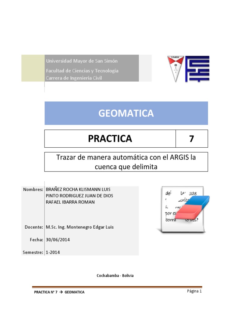 Practica 7 Geomatica | PDF