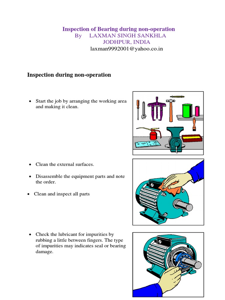 Bearing Inspection Guide | PDF