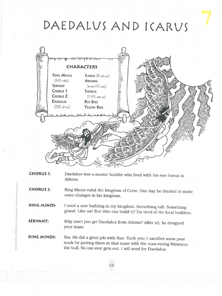 Daedalus and Icarus Scripts | PDF