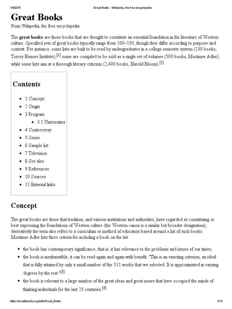 Great Books | PDF | Great Books | Science