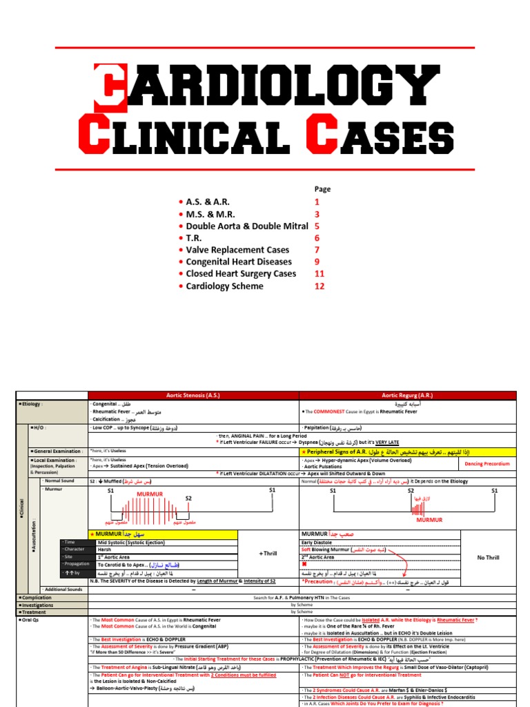 Cardiology Clinical Cases | PDF | Heart Valve | Heart Cardiology Clinical Cases | PDF | Heart Valve | Heart