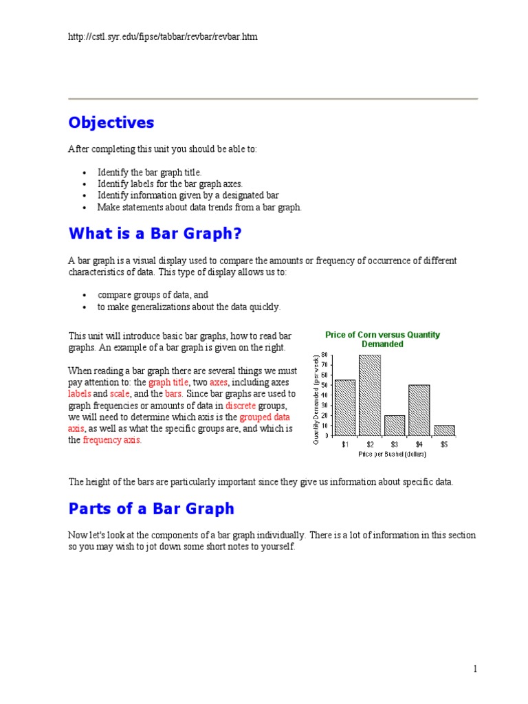 LectureNote - Review of Bar Graphs | PDF | Chart | Cartesian Coordinate ...